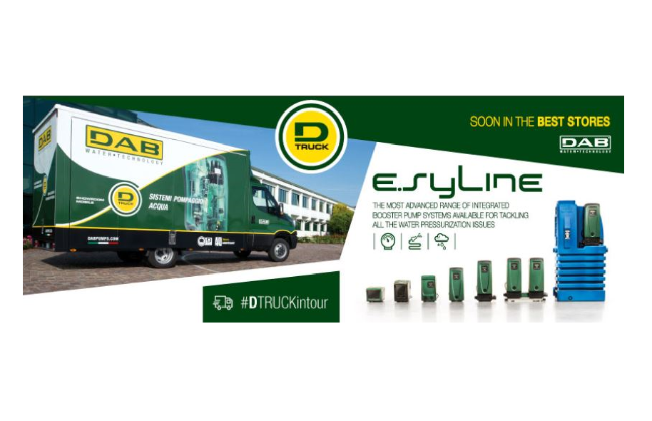 D.Truck Road Tour 2017 is going to begin! | DAB Pumps