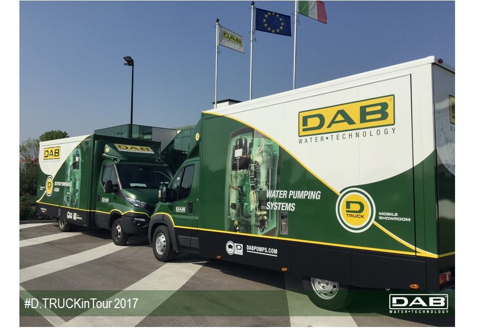 DAB Pumps doubled the D.Truck! | DAB Pumps