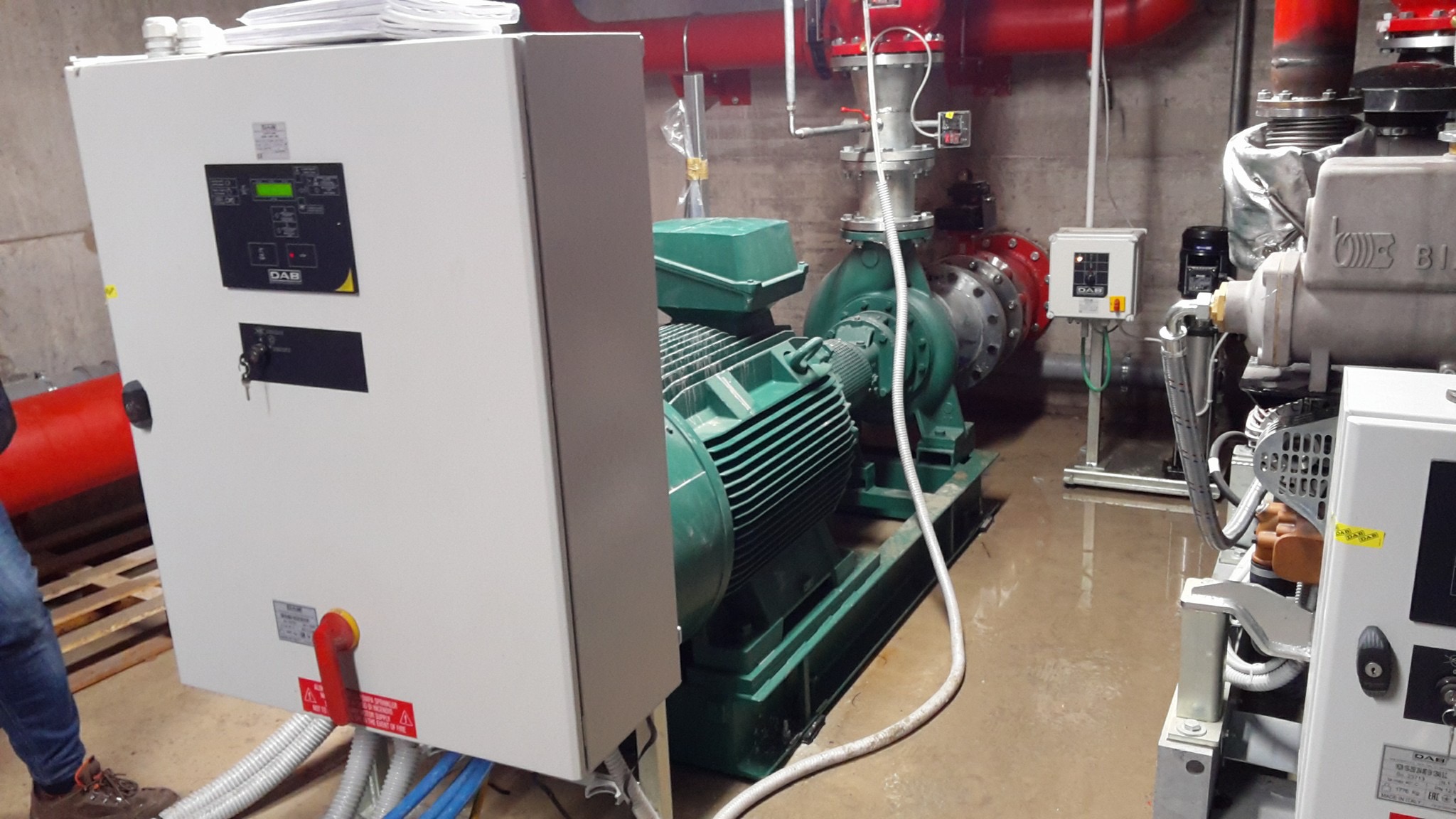 PUMPING SYSTEMS FOR THE OBI – BURGER KING BUSINESS PARK | DAB Pumps