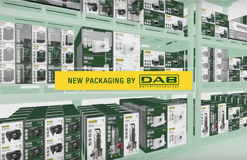 I prodotti DAB si vestono con un nuovo packaging | DAB Pumps