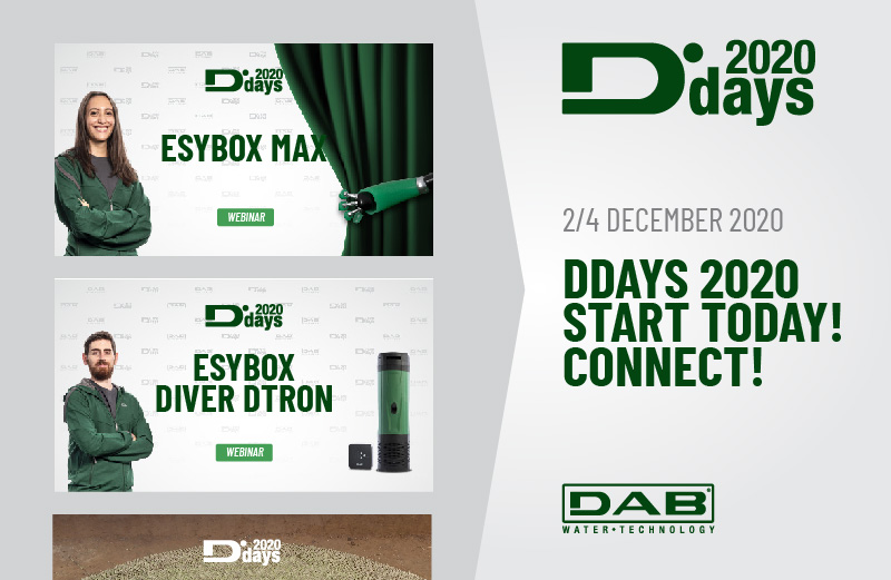 The DAB Digital Days start today ! | DAB Pumps