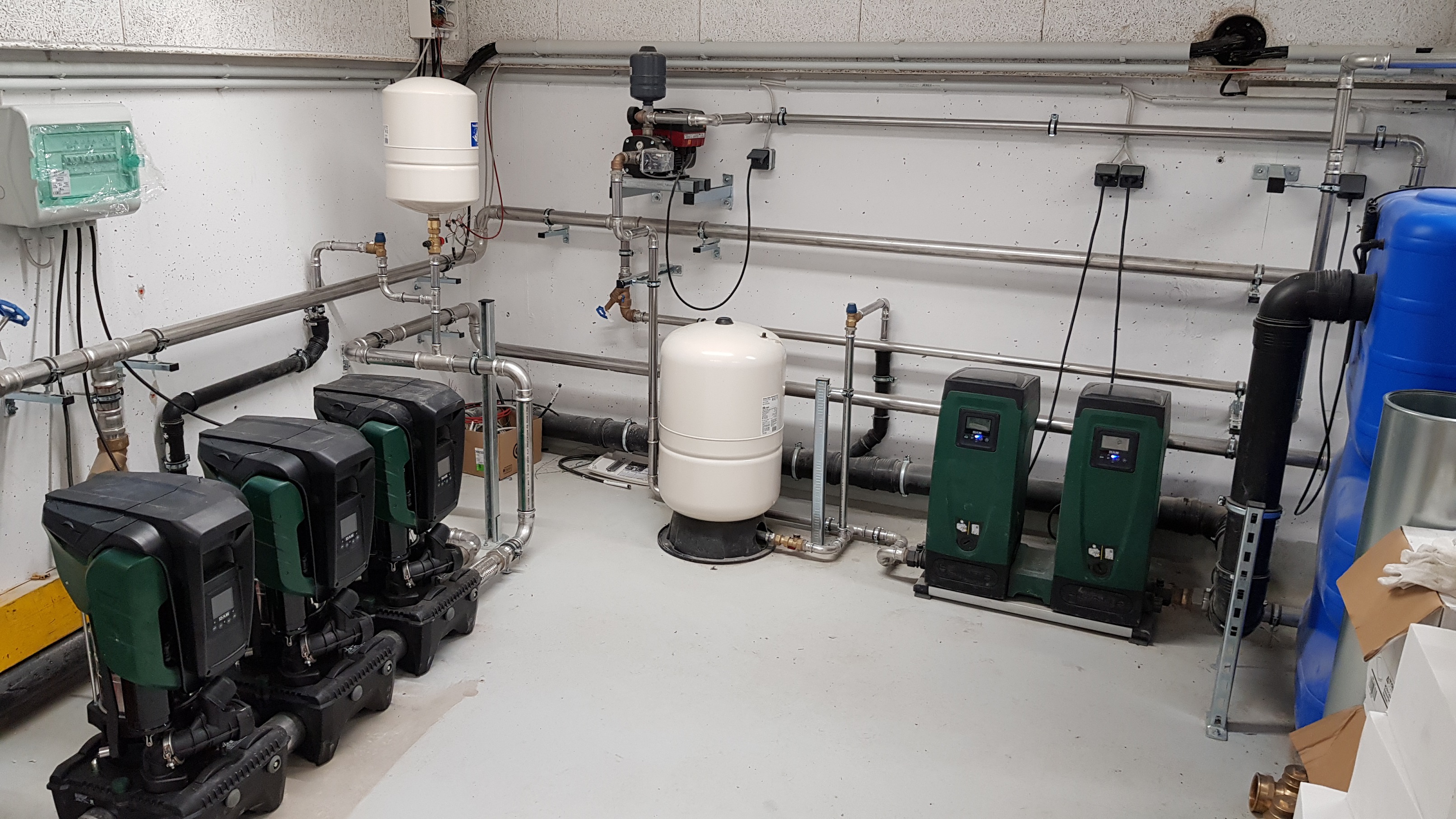 ESYBOX LINE IS THE PRESSURIZATION UNIT OF THE LANOLIN FABRIK IN BERLIN ...